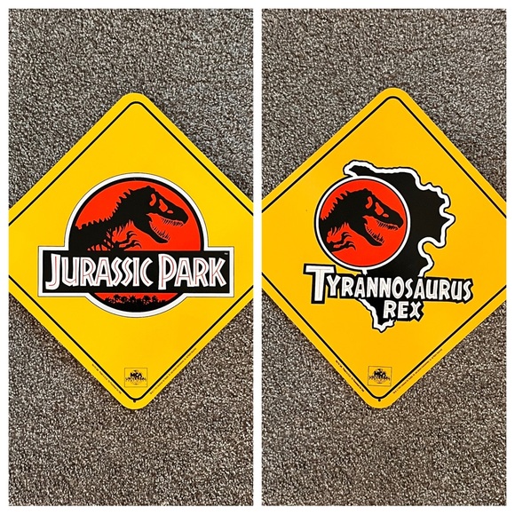 Universal | Wall Decor | Vintage Jurassic Park 993 Original Video ...